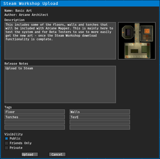 Packages and Steam Workshop « Arcane Mapper